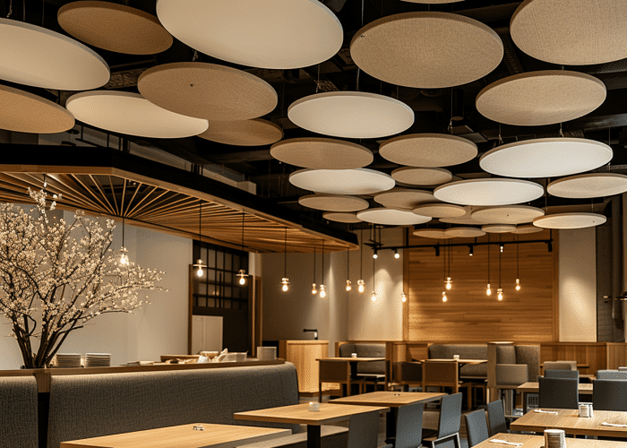 White Acoustic Ceiling Rafts | The Acoustics Store